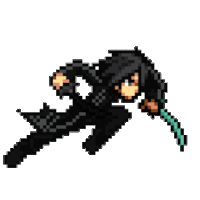 Progress Bar with Sword Art Online Kirito Kirigaya Kazuto Run ...